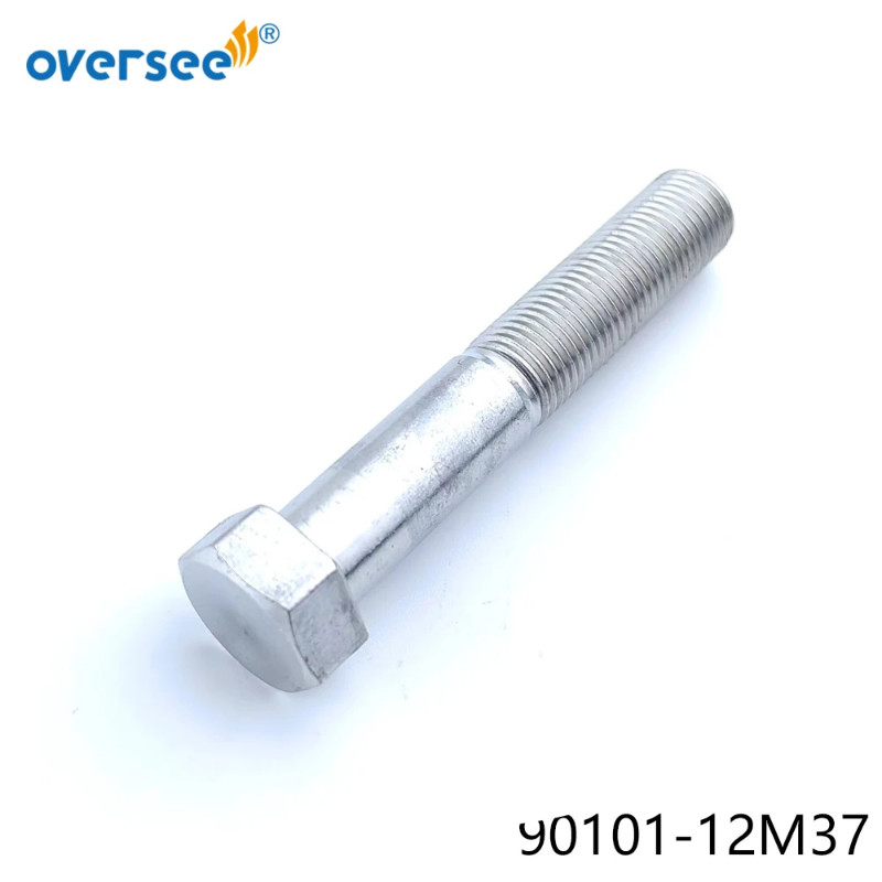 90101-12M37 Mounting Bolt for Yamaha 2 Stroke 40HP Outboard Boat Engine ...