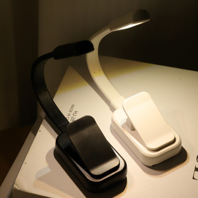 Clip-on Mini Eye Protection Reading Light - Clamping Type LED Book ...