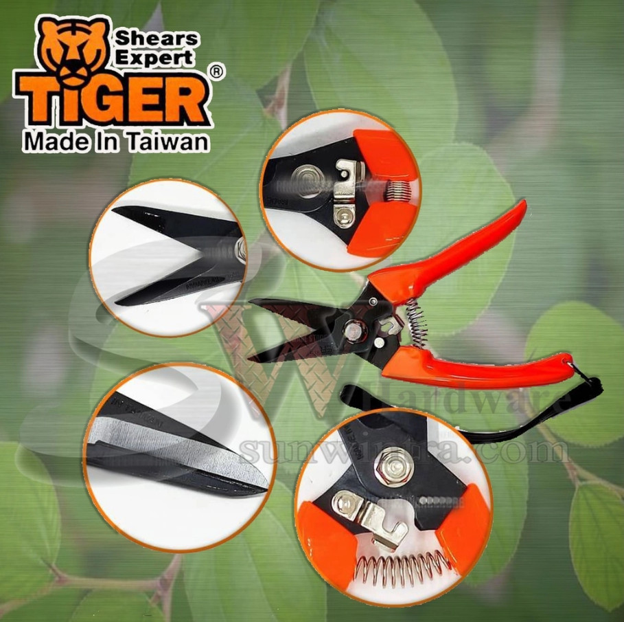 SW HARWARE Tiger Pruning Shears Garden Cutter #702 | Shopee Malaysia