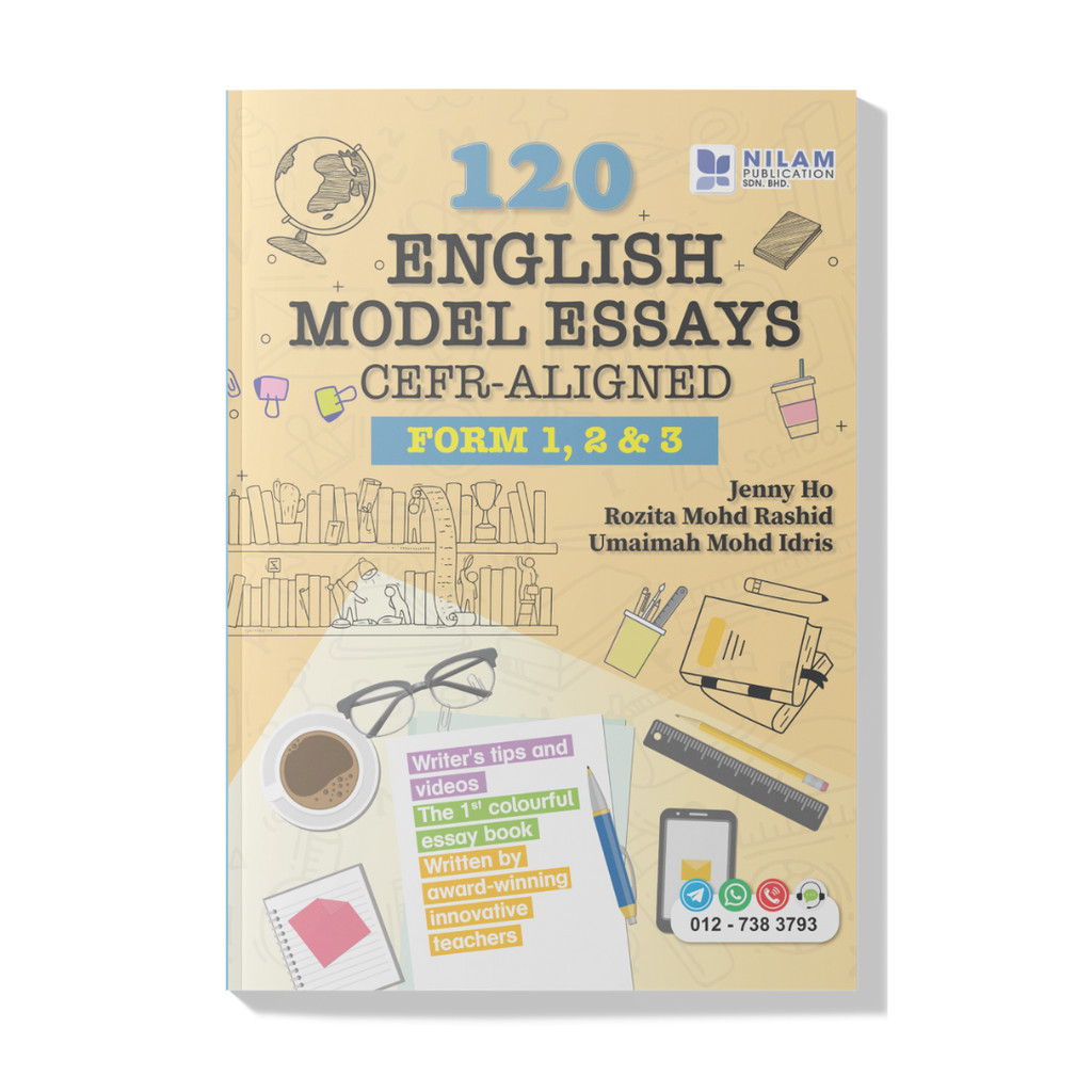 120 English Model Essays Form 1 2 3 CEFR-aligned (2025) | Shopee Malaysia
