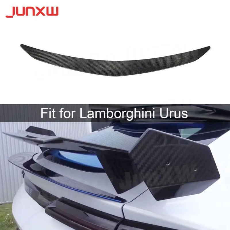 Dry Carbon Fiber Car Rear Duckbill Spoiler Trim Trunk Wing Body Kits ...