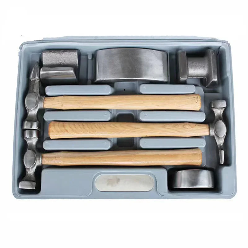 7Psc car sheet metal hammer set sand sheet hammer tool concave repair ...