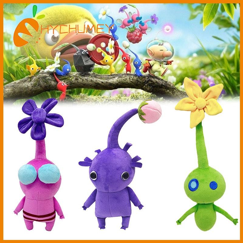 Pikmin Plush Ice All Star Premium Quality Stuffed Toy Pink 30cm ...