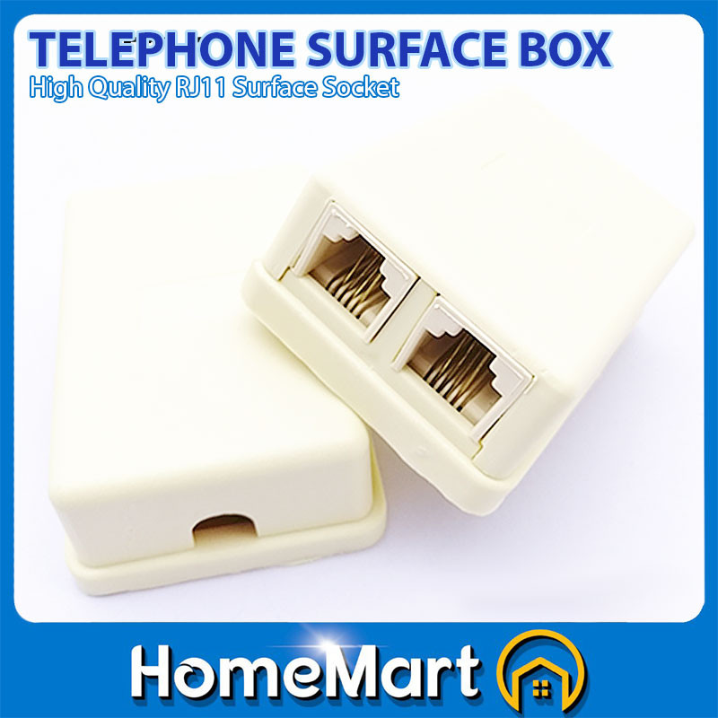 RJ11 6P4C 1 And 2 Way Splitter and Extend Telephone Line Screw Type ...