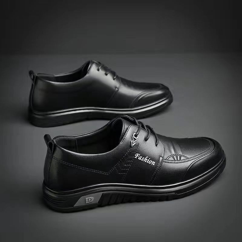 Genuine Cowhide Breathable Versatile Men's Shoes Formal Business Casual ...