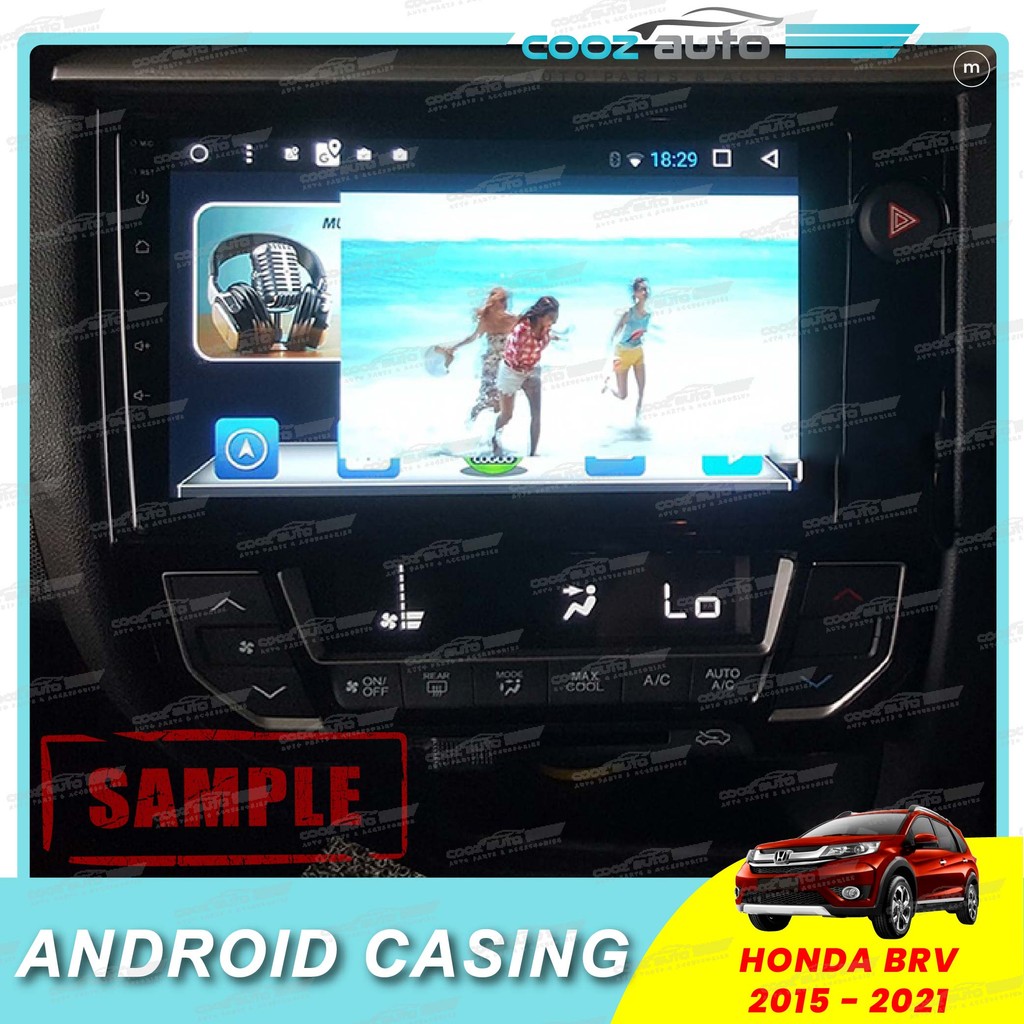 Honda BR-V BRV 2015 - 2021 Car Android Casing Dashboard Audio Android ...