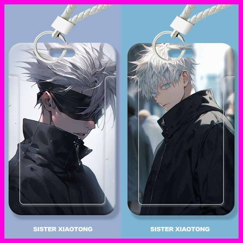 Card Holder Jujutsu Kaisen Gojo Satoru Spell Fighting Gojo Gojo Satoru ...
