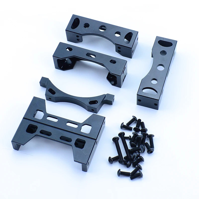 1:14th Scale Metal Chassis Beam Kit Tail Beam Bumper for Tamiya RC Dump ...