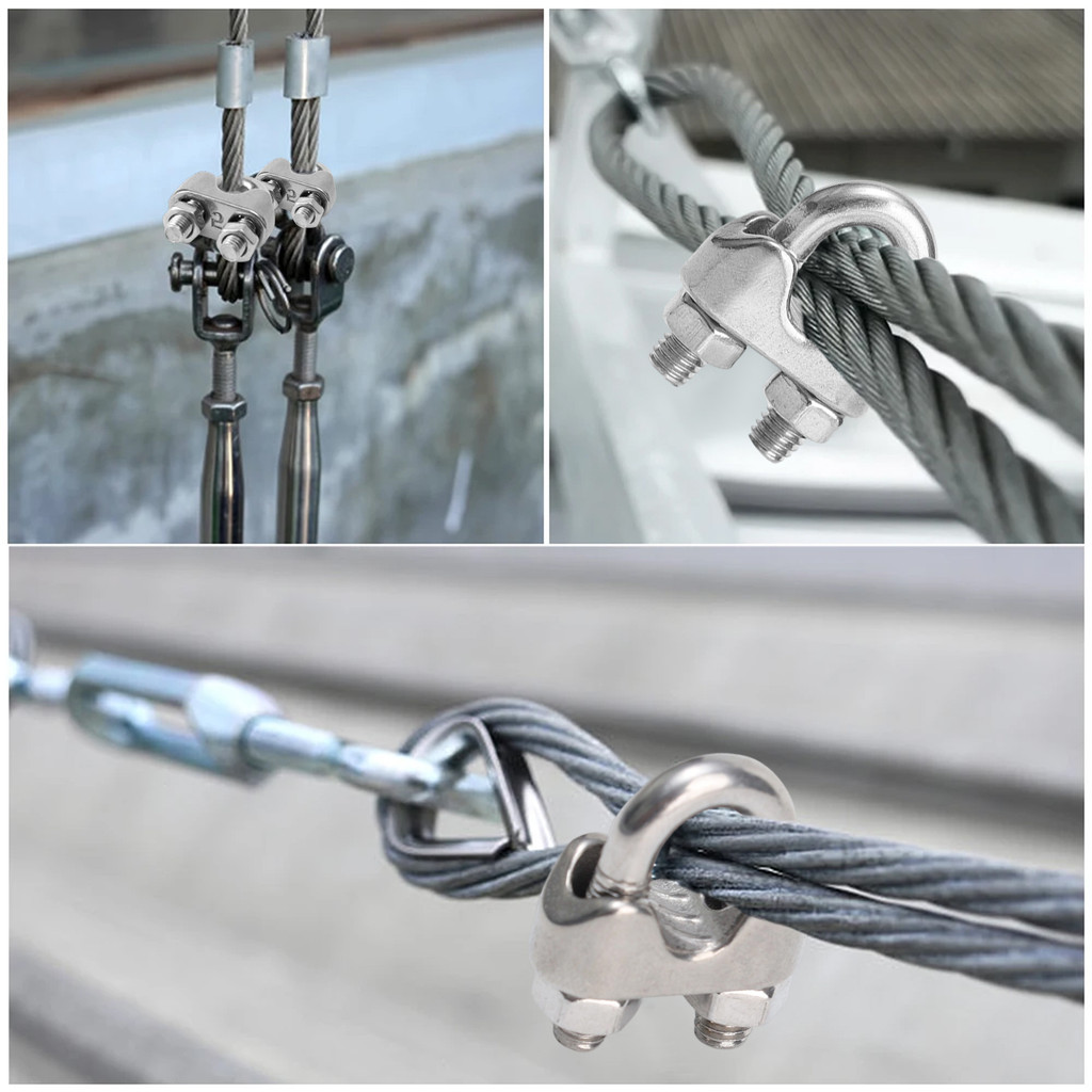 Removable U-shaped Cable Fastening Clip - Stainless Steel M3/M5 ...