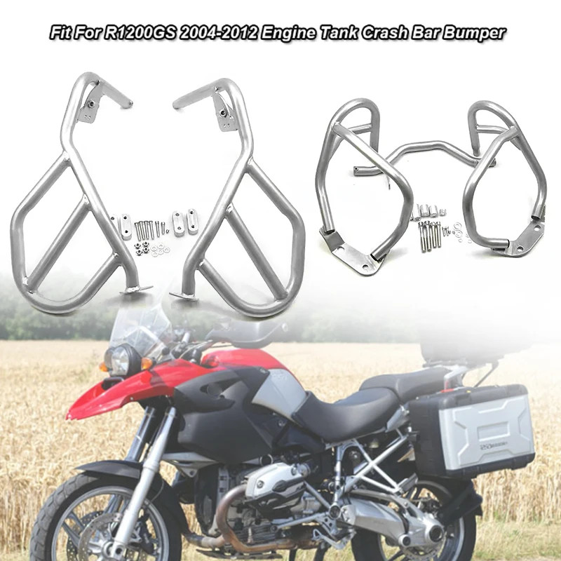 Engine Guard Crash Bar Frame Tank Bumper Fairing Protector Bar ...