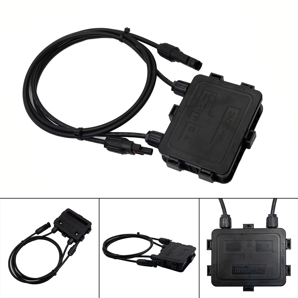 Waterproof IP67 Solar Panel Junction Box With Cable 180W-300W PV Solar ...