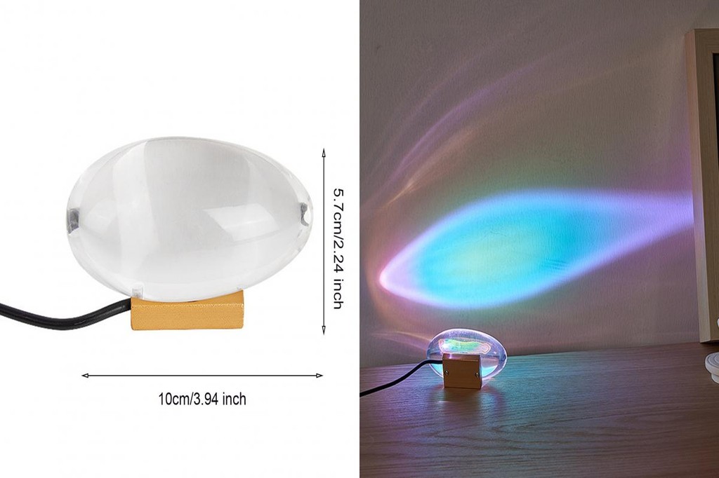 NTA Angel Eye Projection Night Light Adjustable Angle Lamp Sunset ...