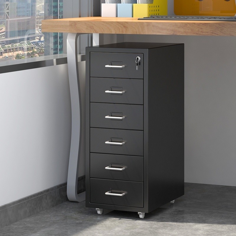 3/5/6 Layer Metal Drawer Unit-Minimalist Home Office Drawer File ...