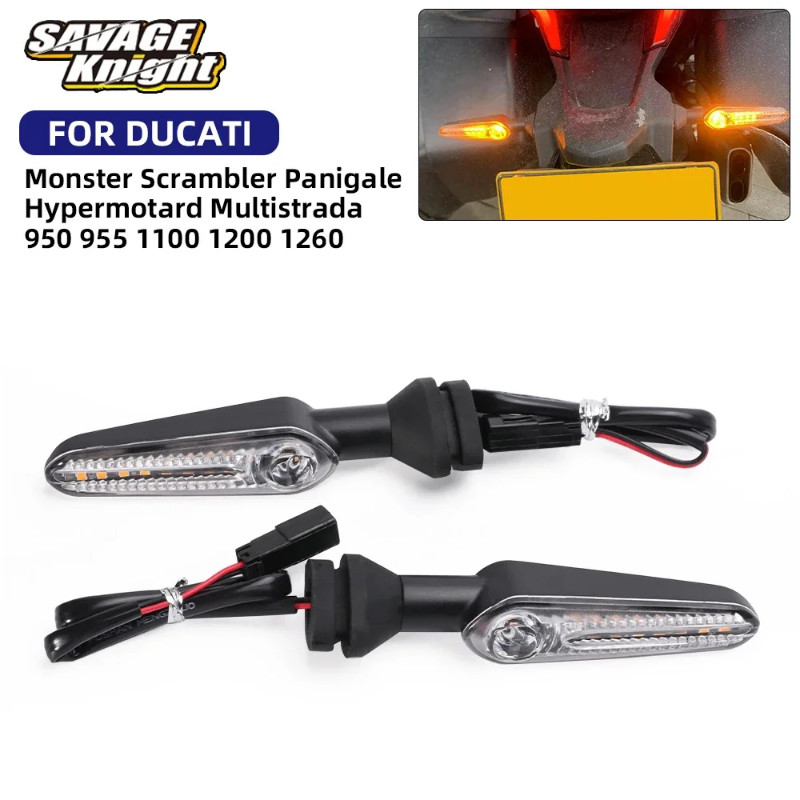LED Turn Signals Indicator For DUCATI Supersport 950 Panigale 955 1000 ...