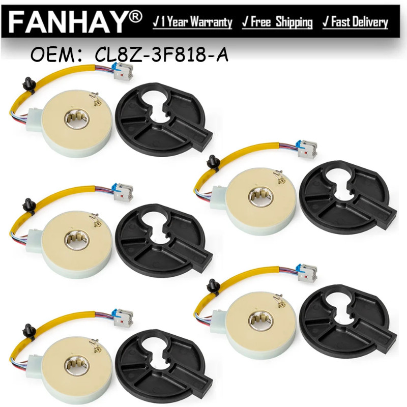 5PCS New Power Steering Torque Rotation Sensor Replacement For Ford ...