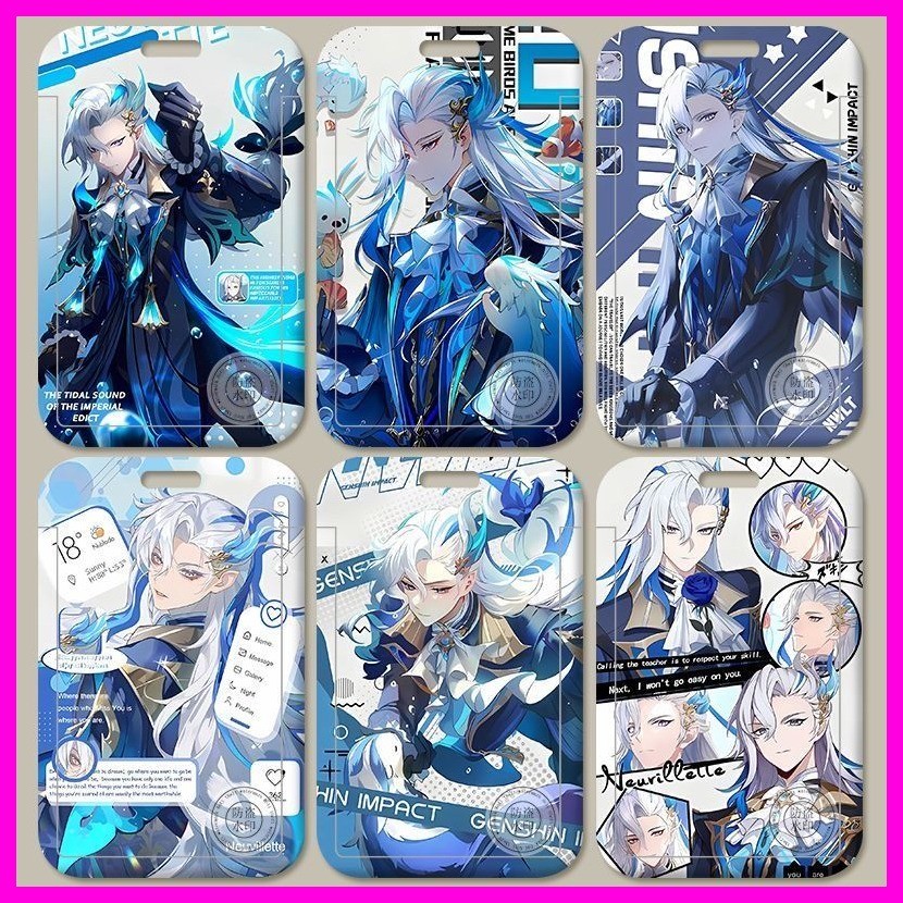 Card Holder Genshin Impact Neuvillette Genshin Impact Neuvillette ...