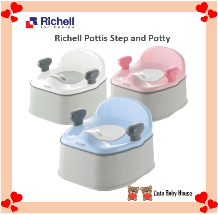Richell Pottis Step and Potty K | Shopee Malaysia