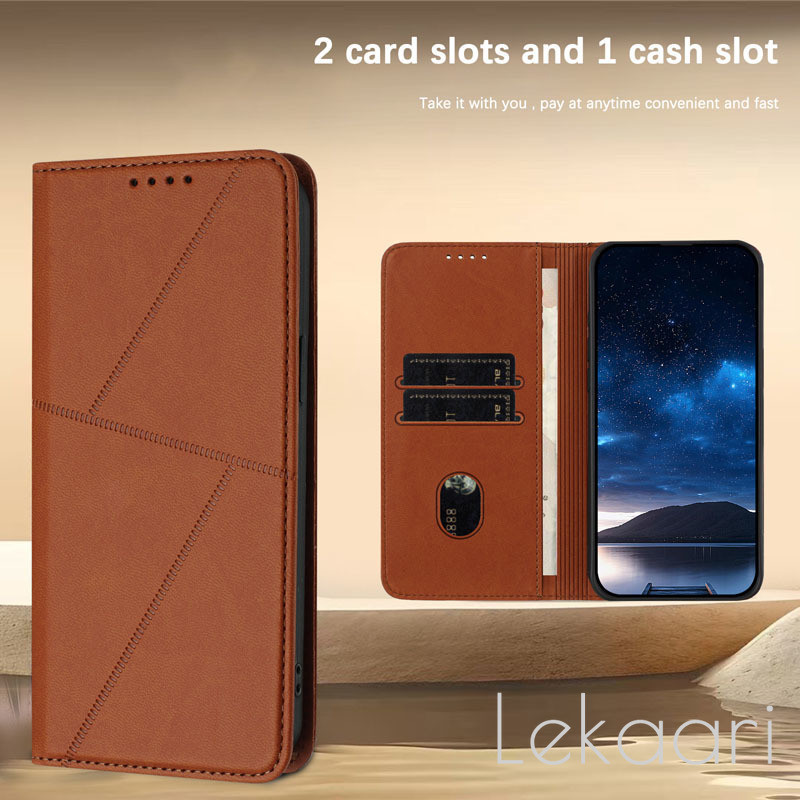 Retro Leather Flip Phone Case for Huawei Honor 8X 8S 7C 7A Magic 5 Play ...