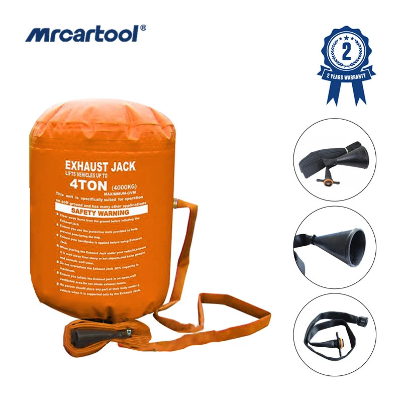 Mrcartool Inflatable Jack Exhaust Air Jack for Car 4T 4.2T Inflated ...