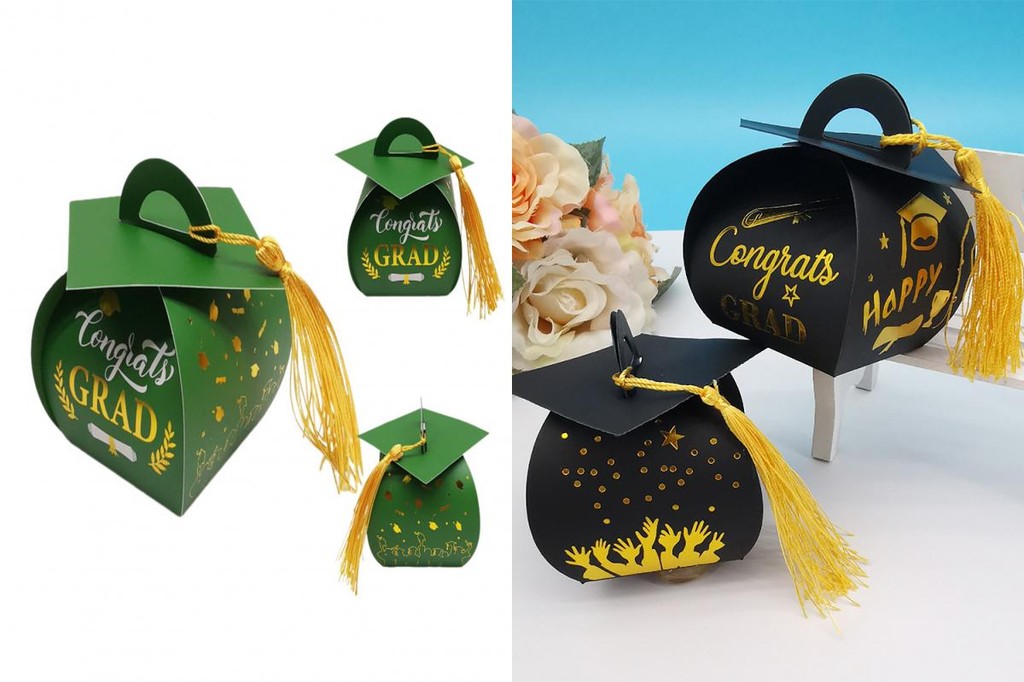 Graduation Hat Party Favor Graduation Cap Treat Box Class of 2025 ...