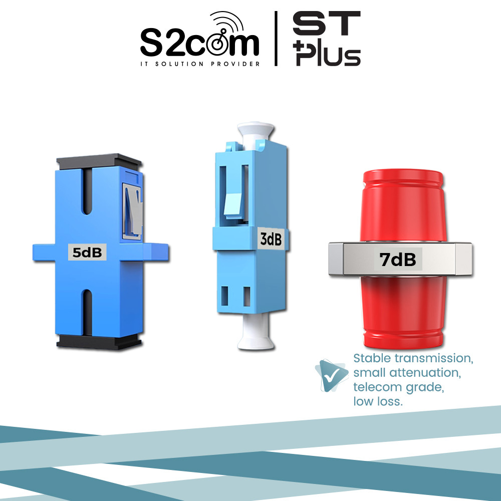 SC-SC Female LC-LC Female 3dB 5dB 7dB 10dB Fixed Type Fiber Optic Attenuator Flange Type Optical ...