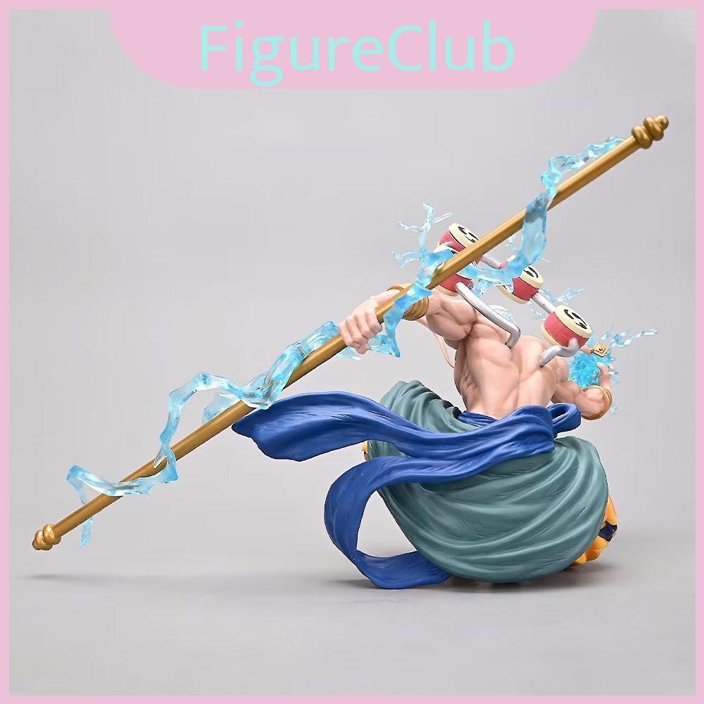 Stunning Piece One Gk Thunder God Enel Three Headed Statue Pvc ...