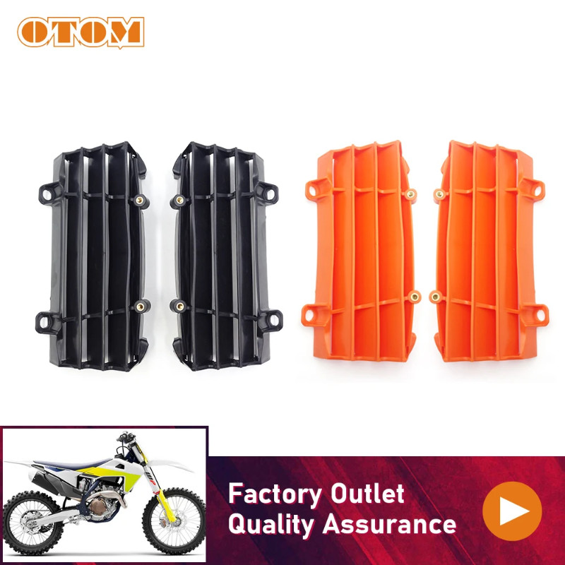 Motorcycle Plastic Radiator Louvers Cooler Motocross Engine Oil Cooling ...