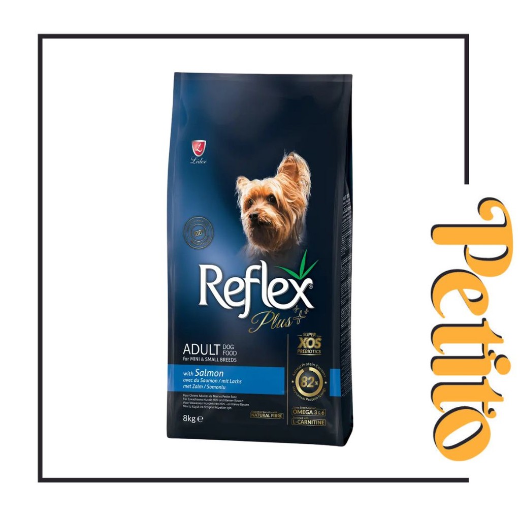 Reflex Plus Dog Dry Food 8kg- Mini Small Salmon | Shopee Malaysia