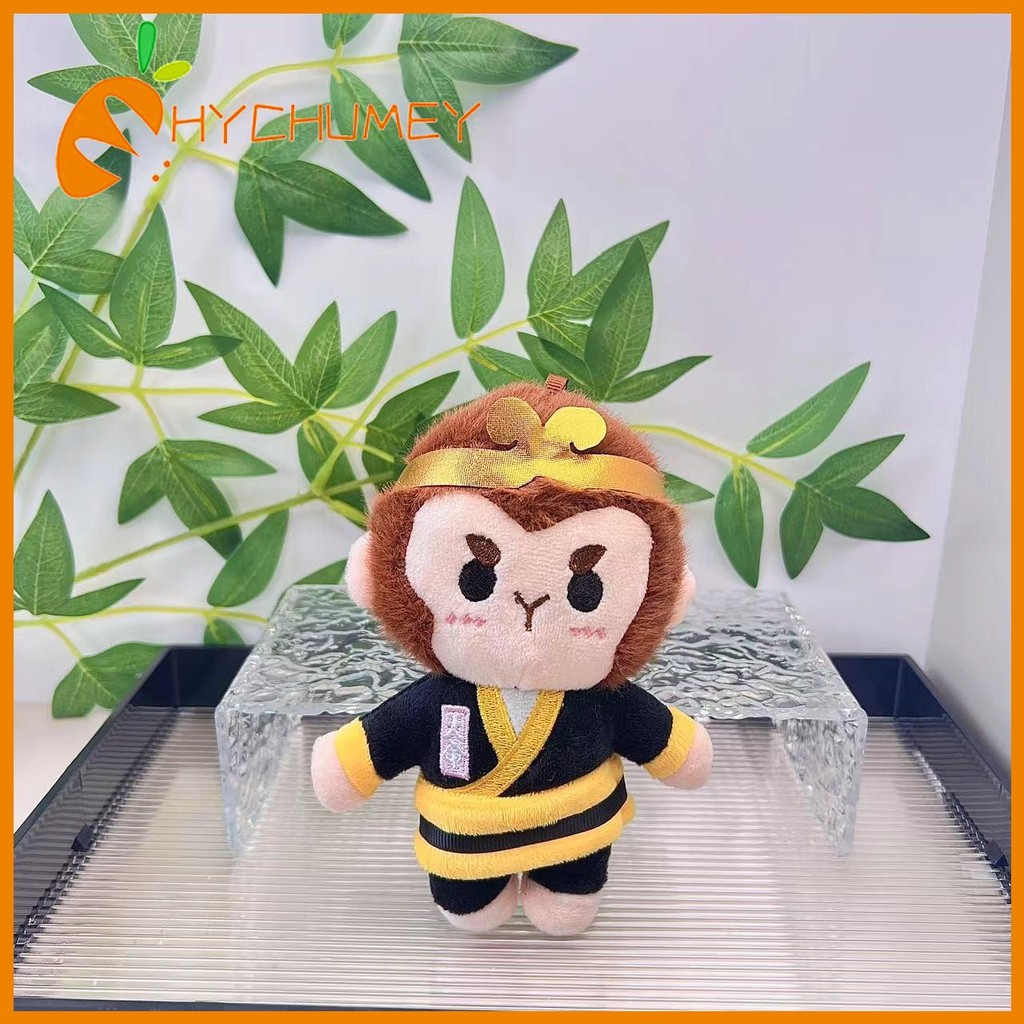 Fun And Cute 16cm Sun Wukong Plush Monkey Keychain Adorable Soft ...