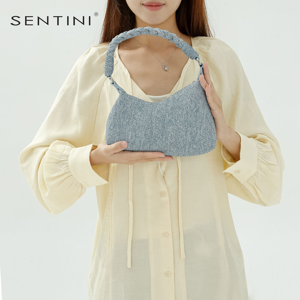 SENTINI Blair Women's Handbag - Black/Blue STB-110 | Shopee Malaysia
