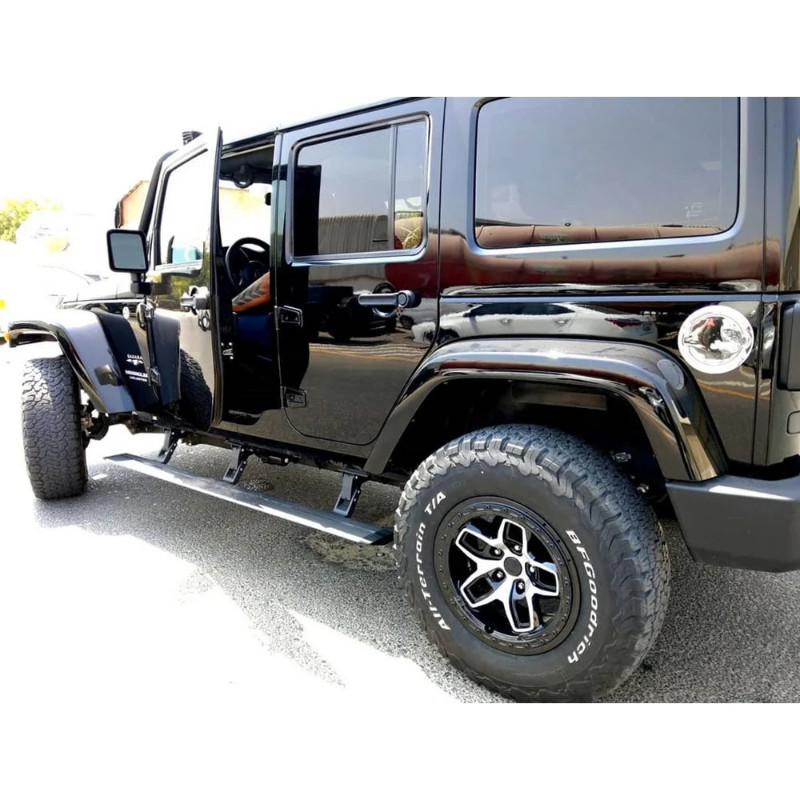 KSCPRO Off-Road Style Electric Side Steps Retractable Running Boards ...