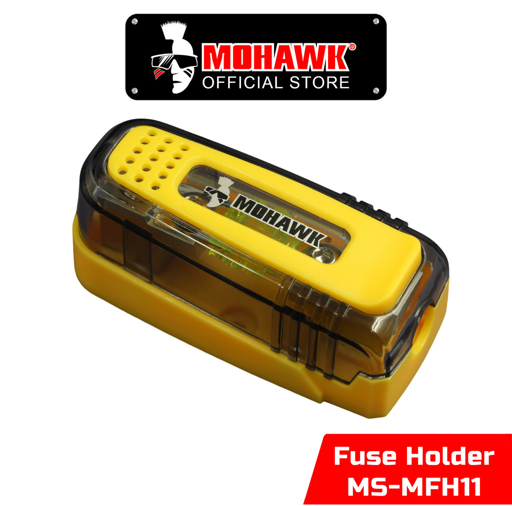 Mohawk MS-MFH11 Audio Fuse Holder 1 output 1 Power Amp Audio Power Fuse ...