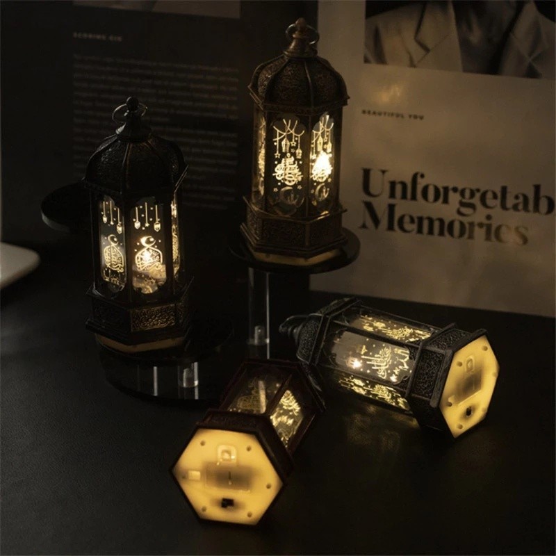 2025 Hari Raya Night Light Eid Lamp Ramadan Home Atmosphere Decoration ...