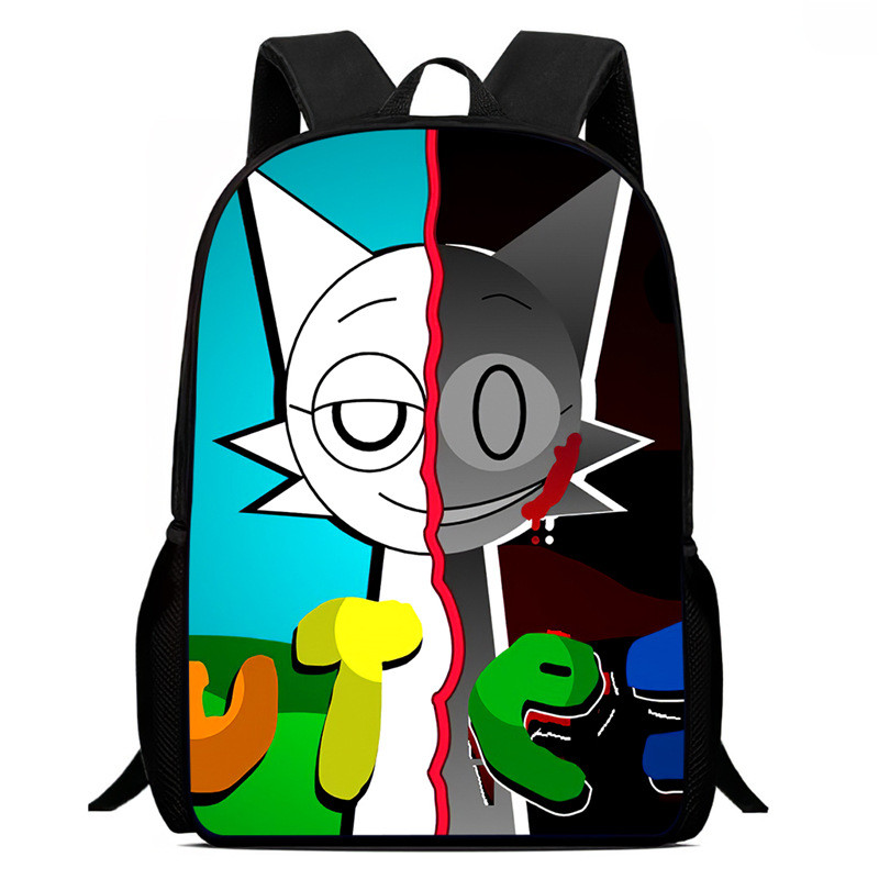 Sprunki Incredibox Sprunki Backpack 16inch For Kids | Shopee Malaysia