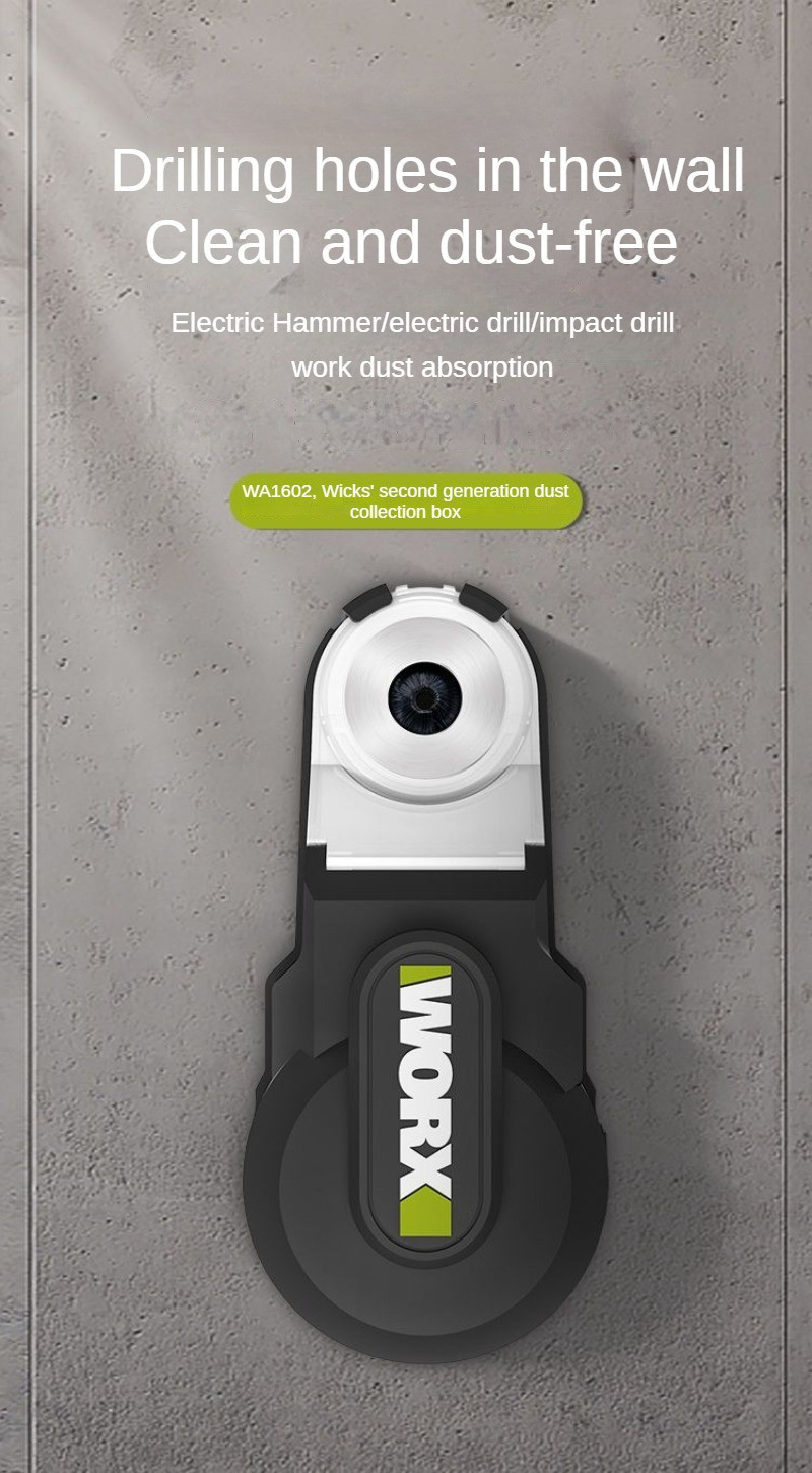 WORX Powerful Cleaner Dust Collect WA1602 13Kg Suction 35ml Visual Dust ...