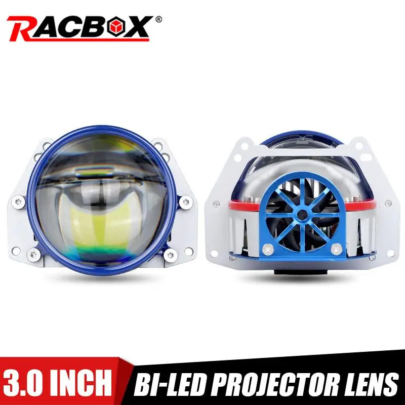 P3A 3 Inch Bi LED Projector Headlights Lenses for Hella 3R G5 LED ...