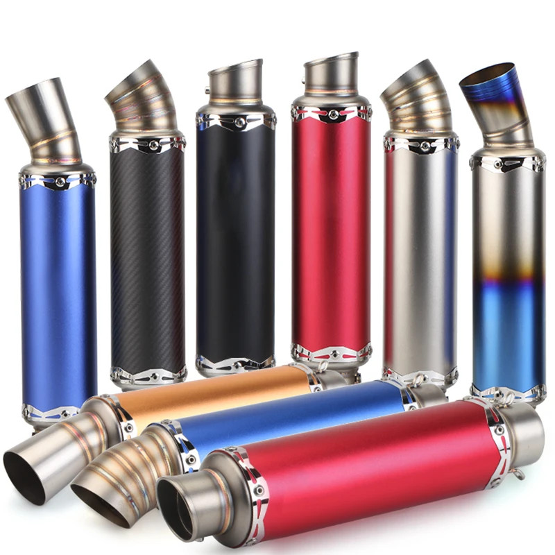 Refitting exhaust pipe of motorcycle sports car to small Ninja large ...