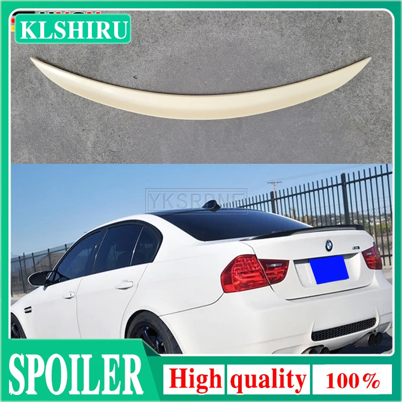 MP Style Rear Trunk Spoiler For BMW E90 ABS Spoiler 318i 320i 325i 330i ...