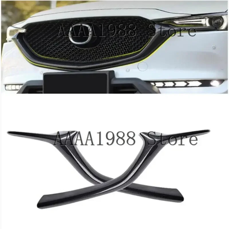 2017-2020 Car Grille Trim Strip Mazda CX-5 CX5 FRONT Bumper Full Star ...