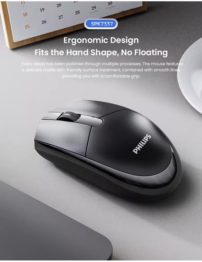 Philips SPK7337 2.4G Wireless Mouse AA Battery | Shopee Malaysia