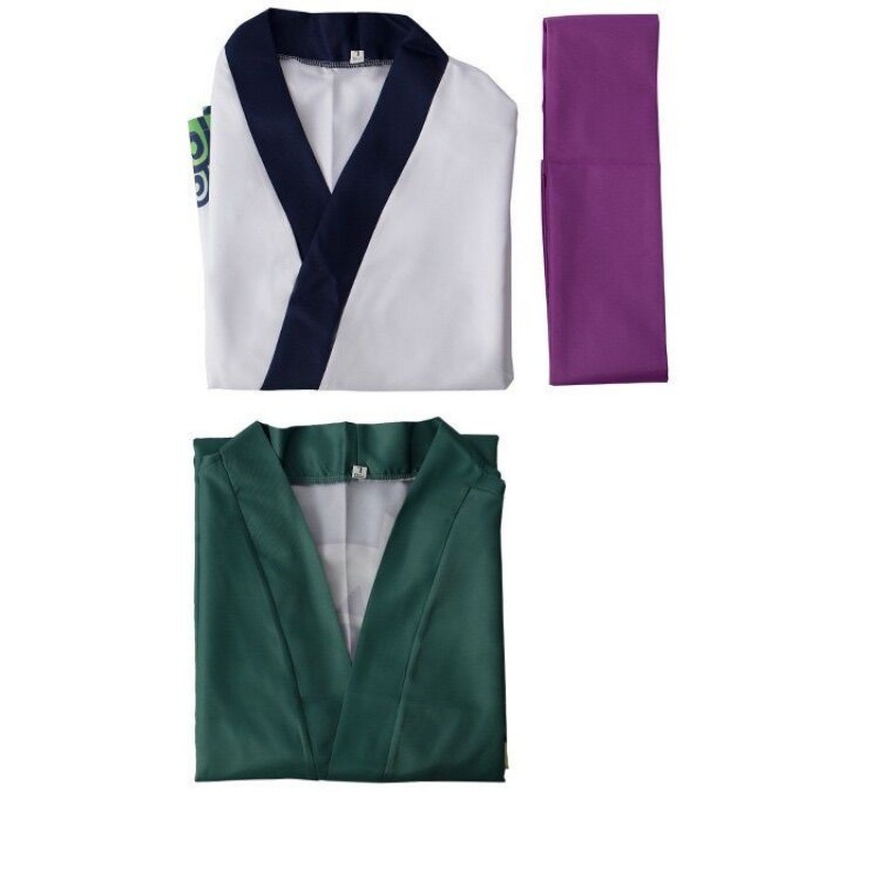 ZST Anime One Piece Roronoa Zoro Cosplay Costume One Piece Wano Kimono ...