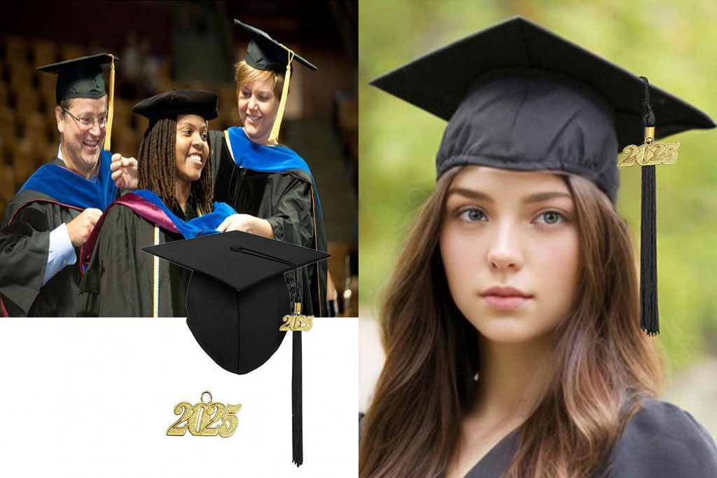 2025 Graduation Badge Lightweight Graduation Cap 2025 Graduation Cap ...