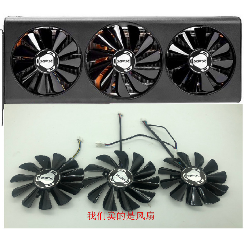 Brand New Message View XFX RX5700/RX5700XT Snow Wolf Version Graphics ...