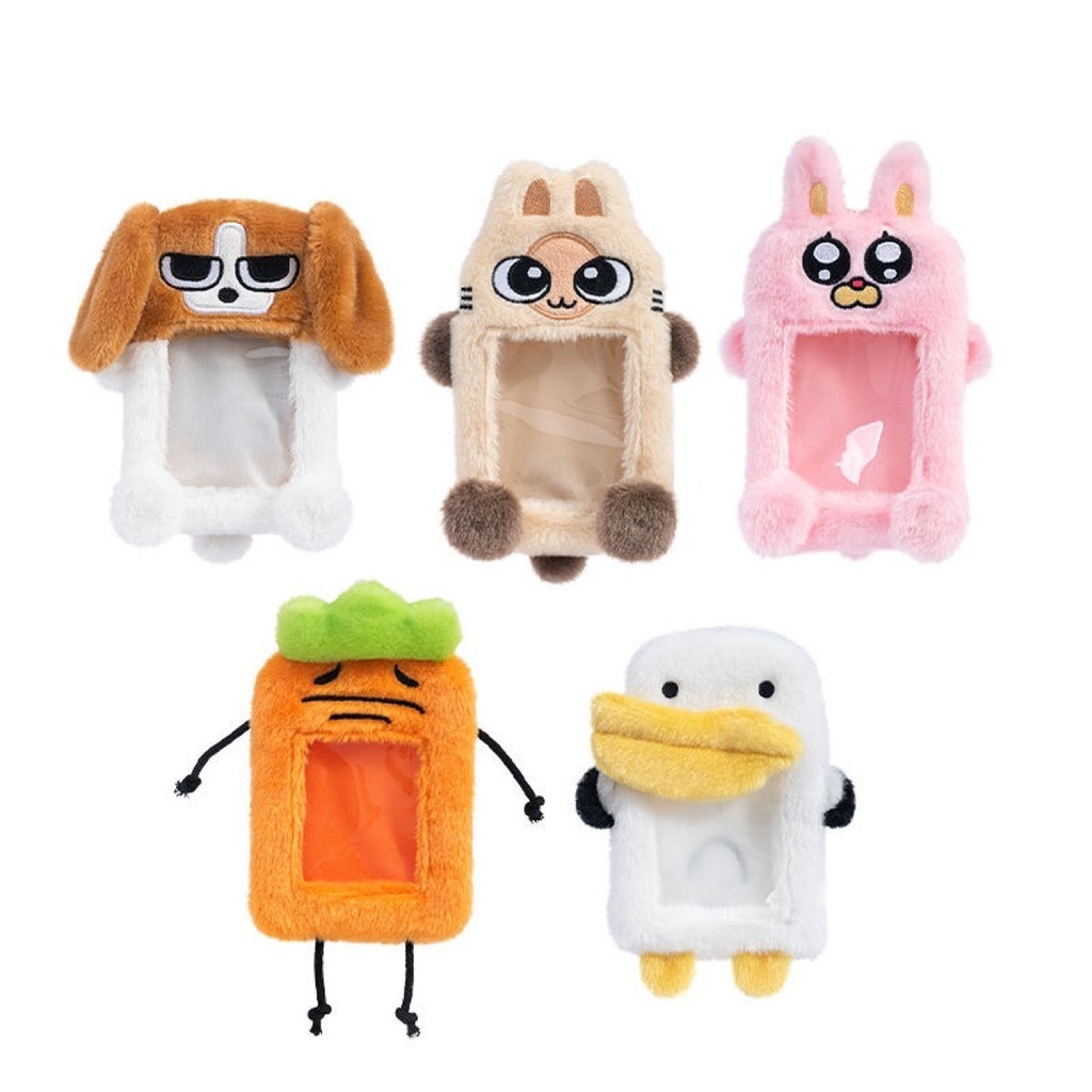 Ins Cute 3Inch/2R Plush Card Holder Star Chasing Photo Dispay Student ...