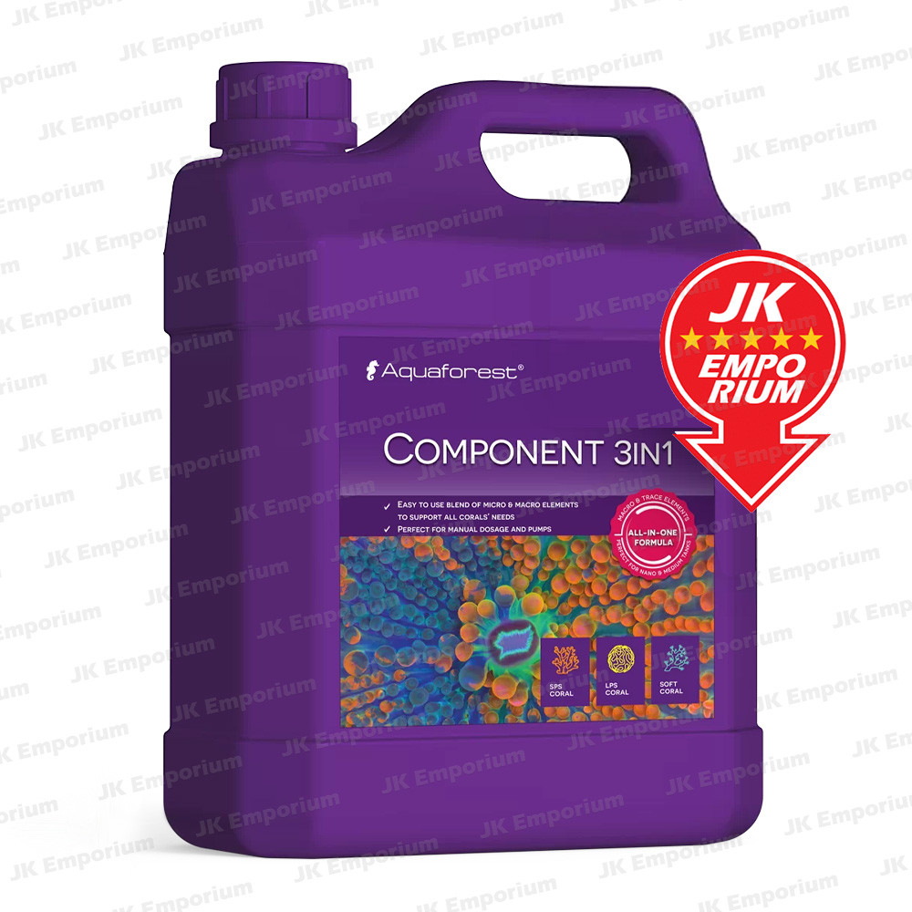 1000ml Aquaforest Component 3 in 1 Balling Method Ca Mg KH 3in1 Coral All For Reef Macro Micro ...