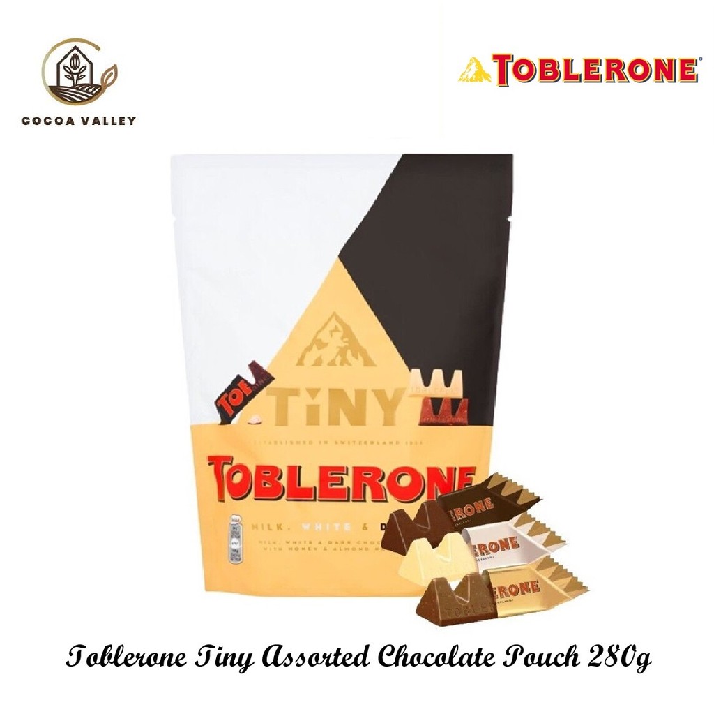 Toblerone Tiny Assorted Chocolate Pouch 280g | Shopee Malaysia