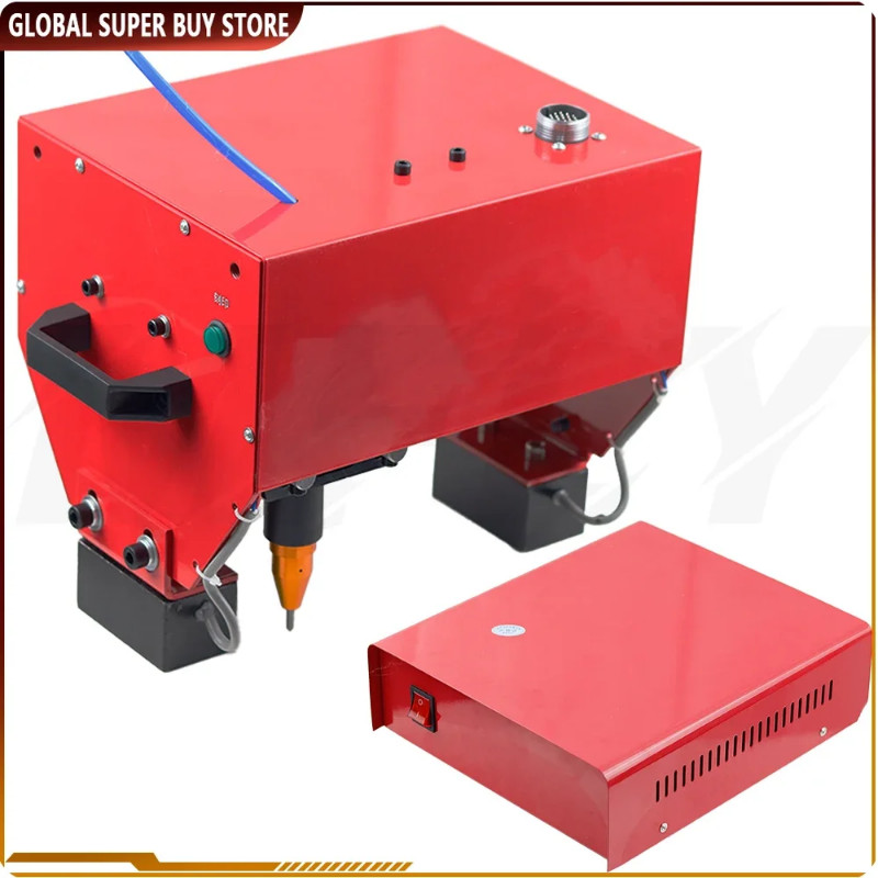 Pneumatic Dot Peen Marking Machine 170X110mm Metal Marking Engrave ...