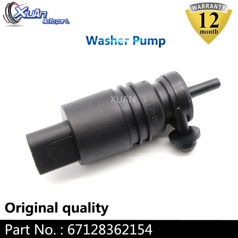 XUAN Car Windshield Washer Pump Motor Replacement 67128362154 For BMW ...