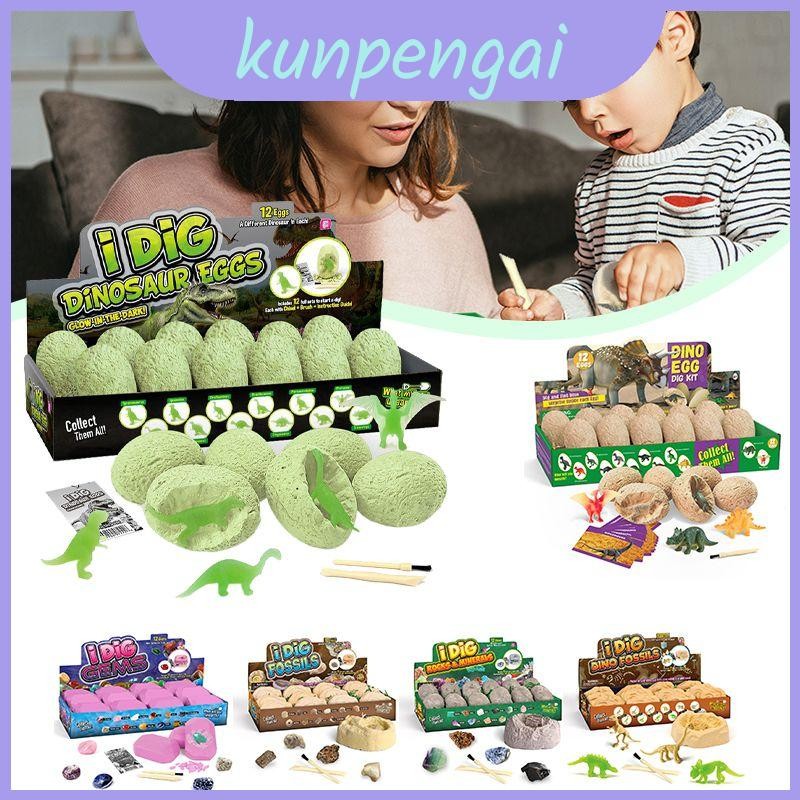 Dino Egg Comprehensive Dig Up Mining Kit For Educational Play And ...