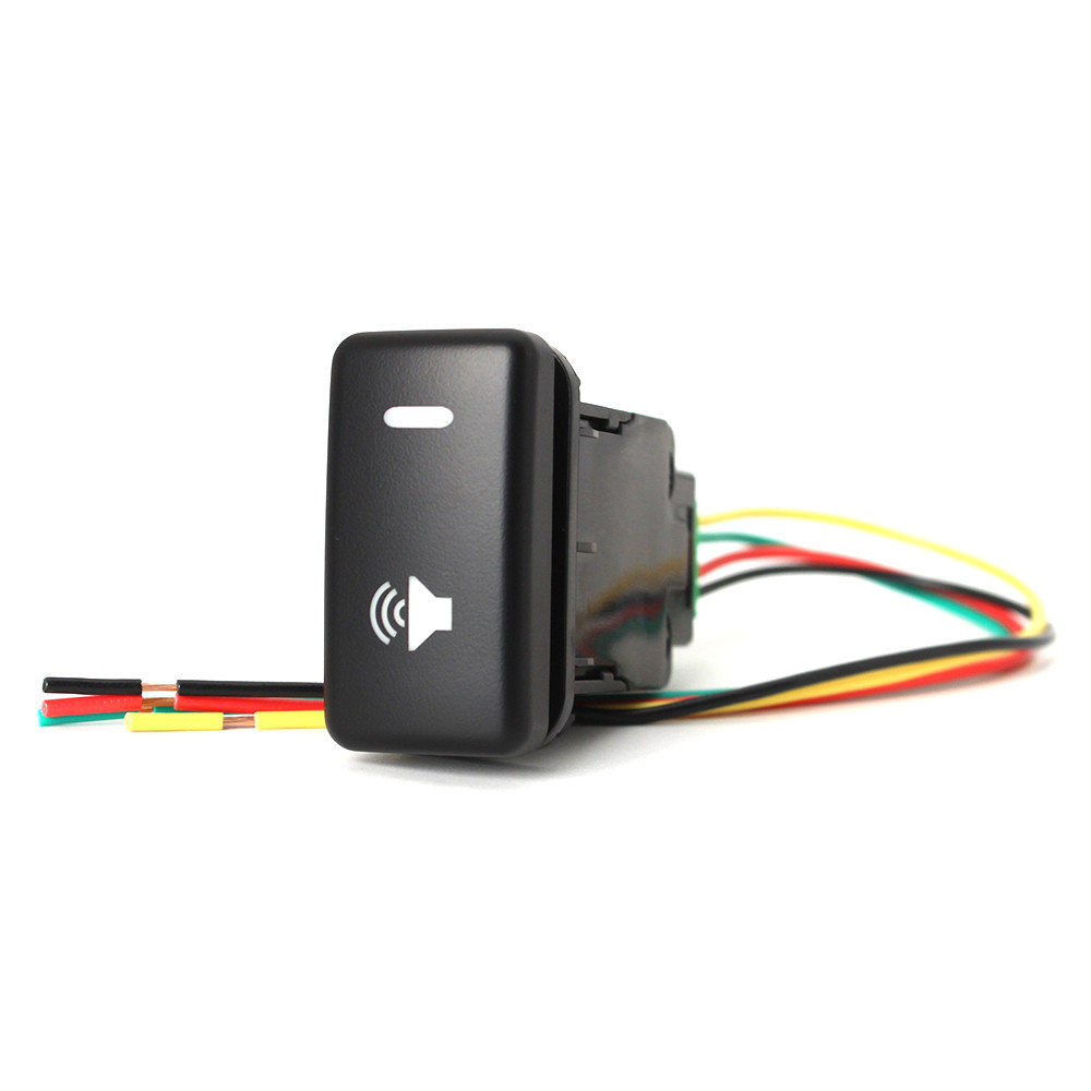 1PC Car LED Light Fan Music Horn Garage Trunk ABS Traction Control ...